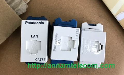 Ổ cắm data modular CAT6 panasonic WEV24886SW GIÁ RẺ
