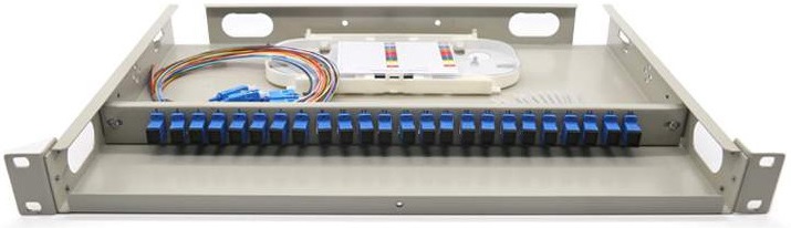 Hộp phối quang ODF 24FO lắp CHUẨN RACK 19''